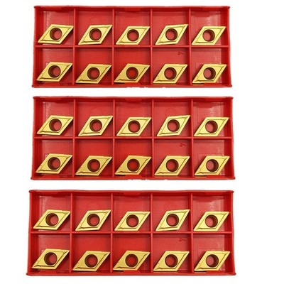 30pcs DCMT11T304 DCMT32.51 Carbide Turning Insert Blade for Lathe ...