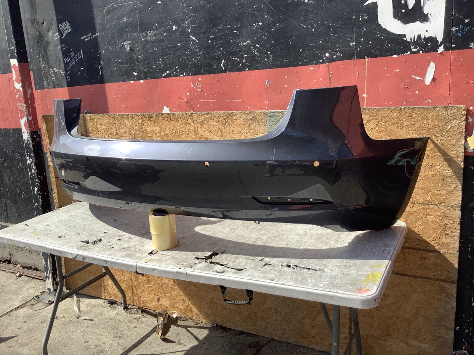 2017 2018 2019 2020 TESLA MODEL 3 REAR BUMPER OEM USED | eBay