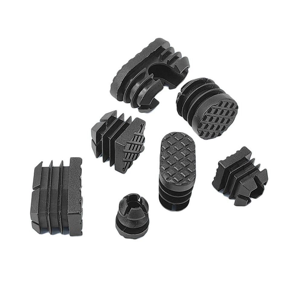 Square Oval Round Plastic End Caps Tube Bungs Blanking Plugs Box ...