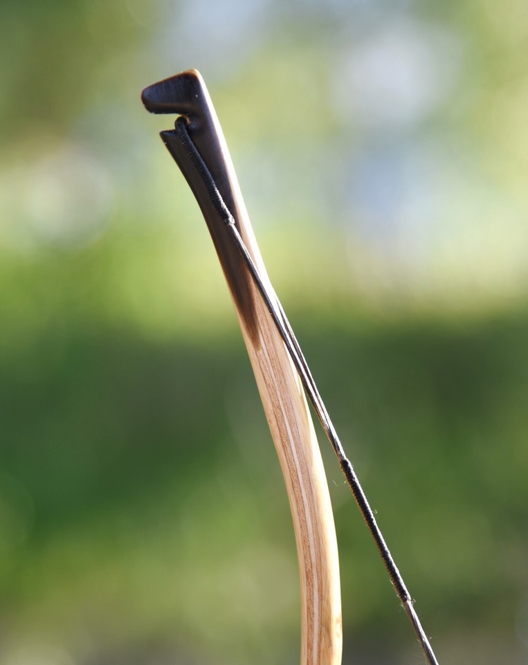 Short Recurve Archery Bow, Wooden Replica Nomad Bow, Mounted Archery ...