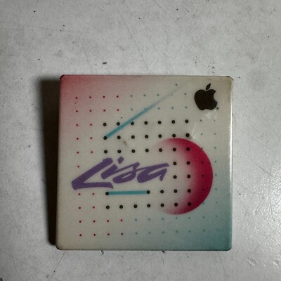 Vintage 1983 Historic Apple Collectibles Computer Lisa Rare Pinback ...