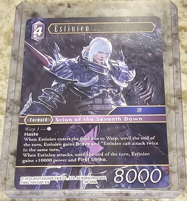 Final Fantasy TCG Estinien Non Foil 20-088L . | eBay