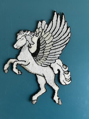 Vintage Embroidered Pegasus Patch | eBay