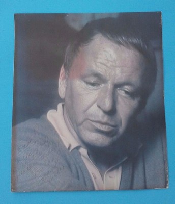 AUTHENTIC, EXTREMELY RARE ~FRANK SINATRA~ SIGNED/AUTOGRAPHED INSCRIBED ...