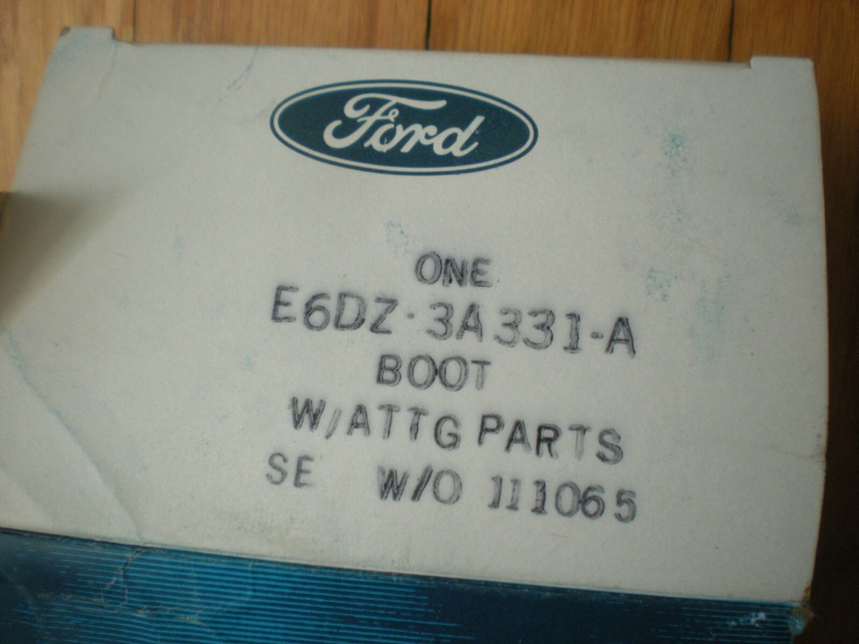 NOS 1986 - 1991 FORD TAURUS FRONT OUTER CV DRIVE JOINT BOOT KIT E6DZ ...