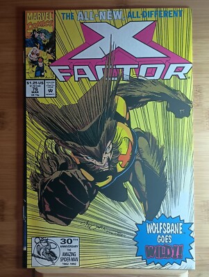 1992 Marvel Comics X-Factor 76 Larry Stroman Cover A Variant FREE ...