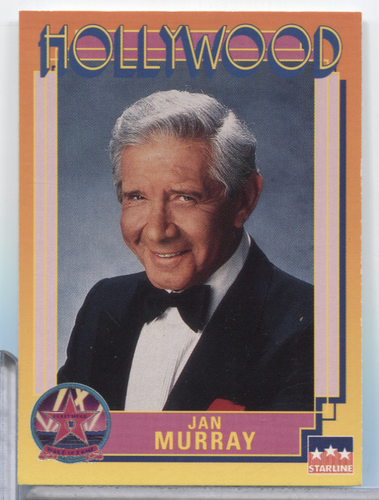 Jan Murray Autographed 1991 Starline Hollywood #152 w/COA 082923MLCD58 ...