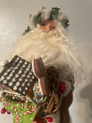 Byers Choice Santa Caroler W/Gingerbread House Signature | eBay