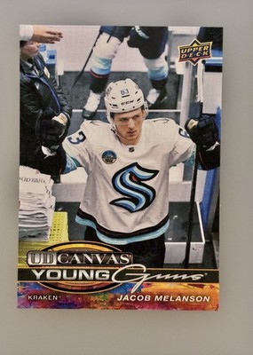 Jacob Melanson 2025 26 Upper Deck Ud Canvas Young Guns C 94 Seattle Ebay