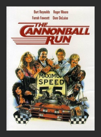 NEW Cannonball Run DVD THE MOVIE 1981 PART 1 Burt Reynolds , Farrah ...