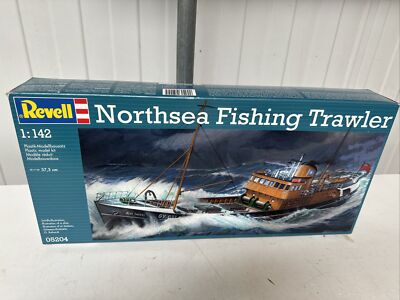 REVELL 05204 Northsea Fishing Trawler 1:142 Ship Model Kit Unopened ...