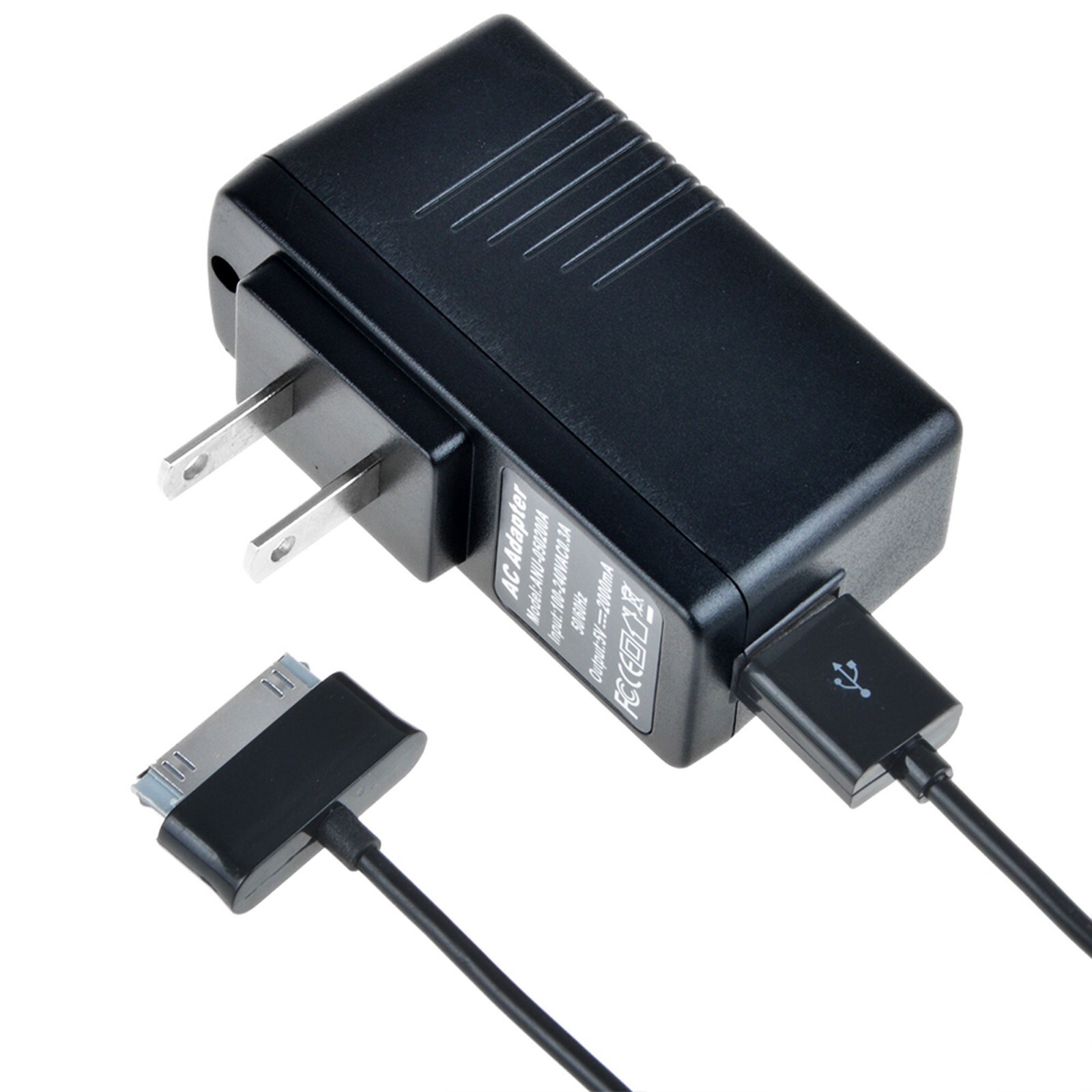 5V Home Wall AC/DC Charger For Samsung Galaxy Tab2 Tab 2 10.1 GT ...