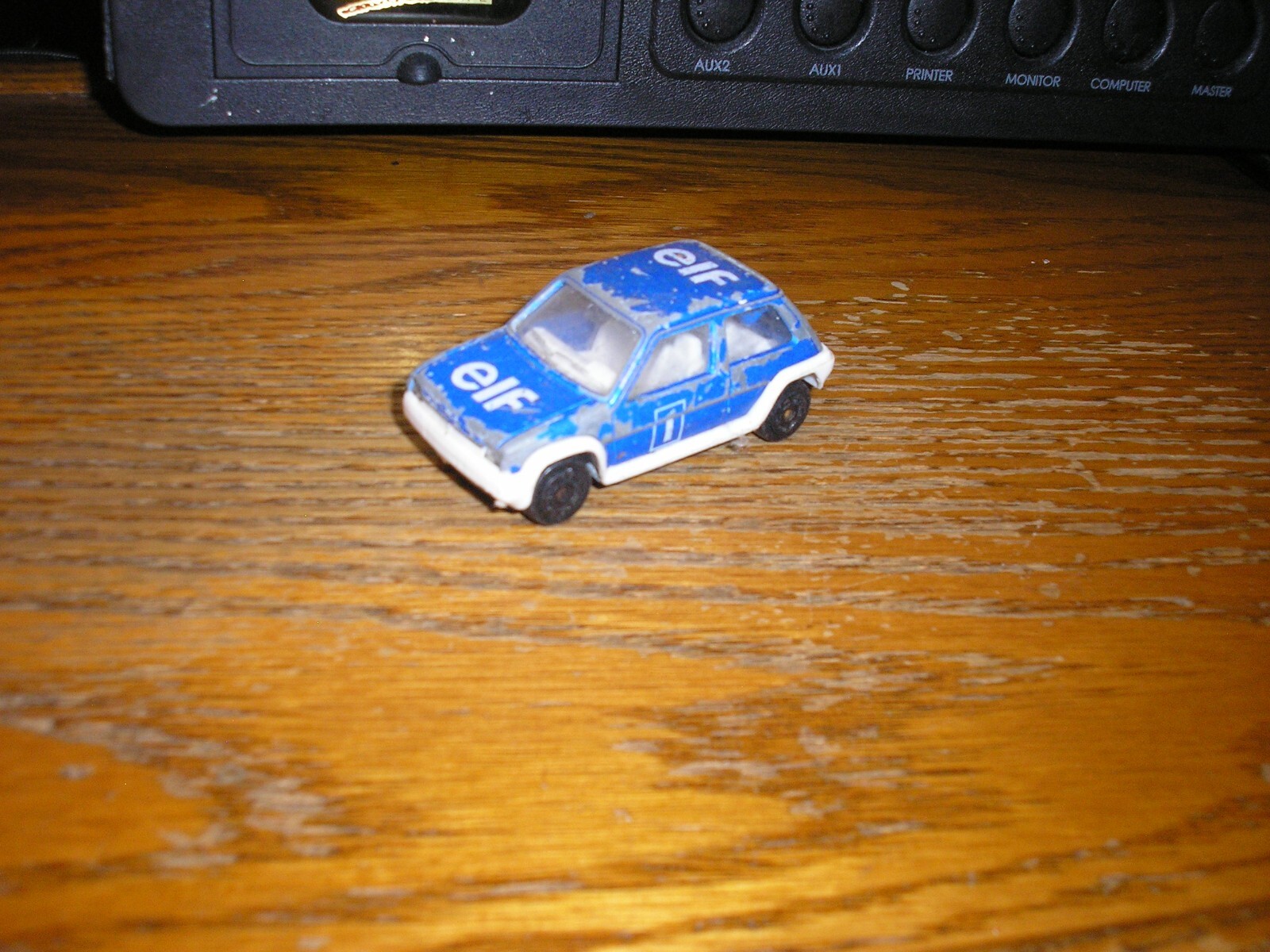 Vintage 1/51 MAJORETTE NO. 205 ELF Racing C-RENAULT 1985 SUPERCINQ GT ...