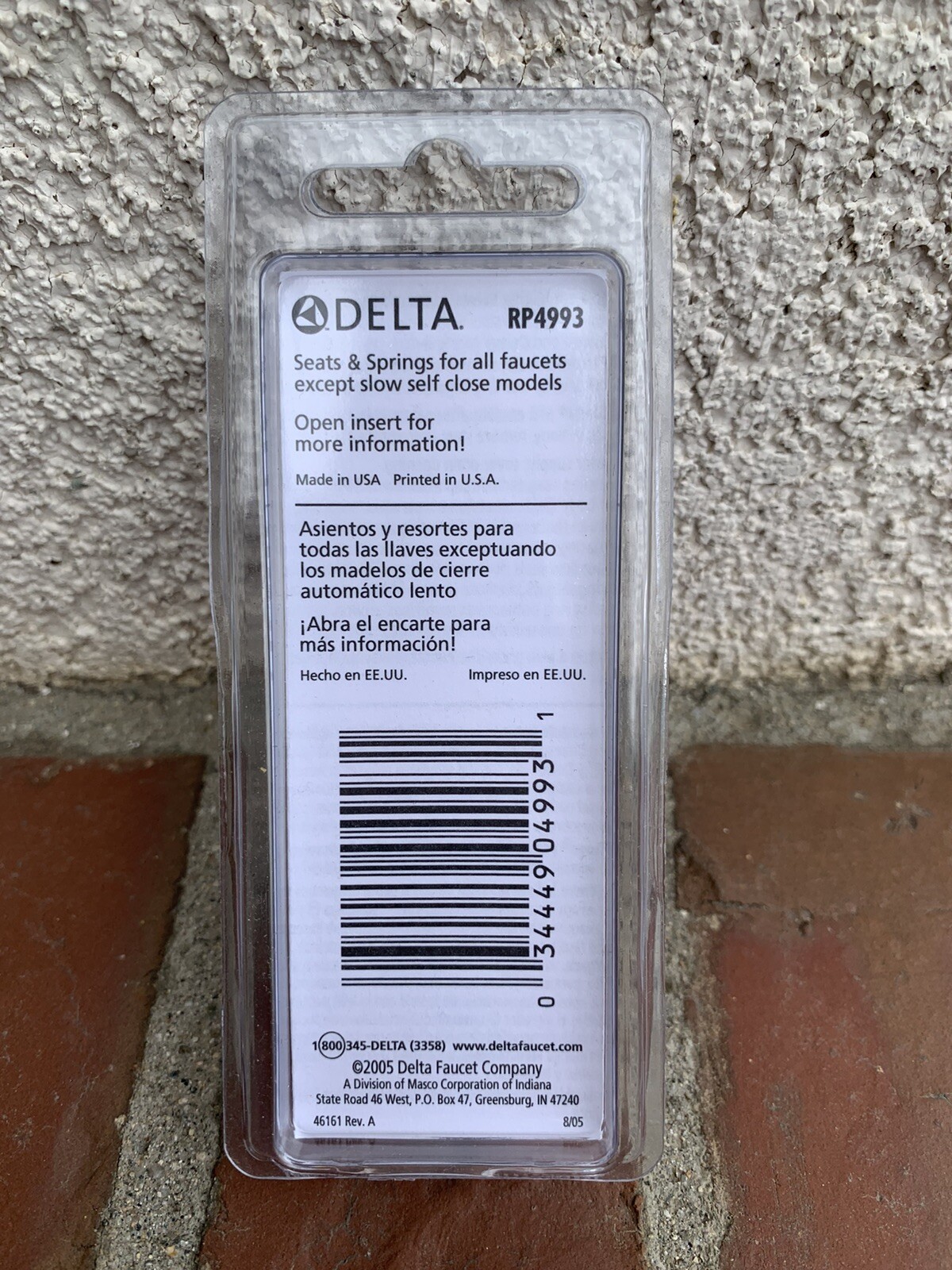 GENUINE DELTA Universal Seats and Springs Repair Kit RP4993 BRAND NEW ...