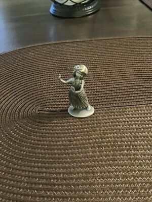 vintage hudson pewter figure figurine 731 hula girl USA | eBay