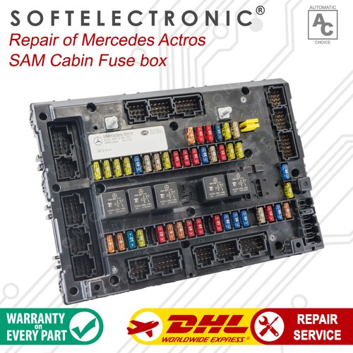 Repair of Mercedes Actros SAM Cabin - Fuse box | eBay