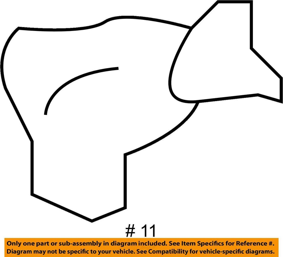 GM OEM 11547581 Exterior Rocker Molding Clip | eBay