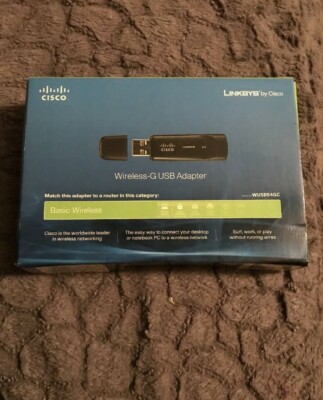 Cisco Wireless-G USB Adapter WUSB54GC | eBay