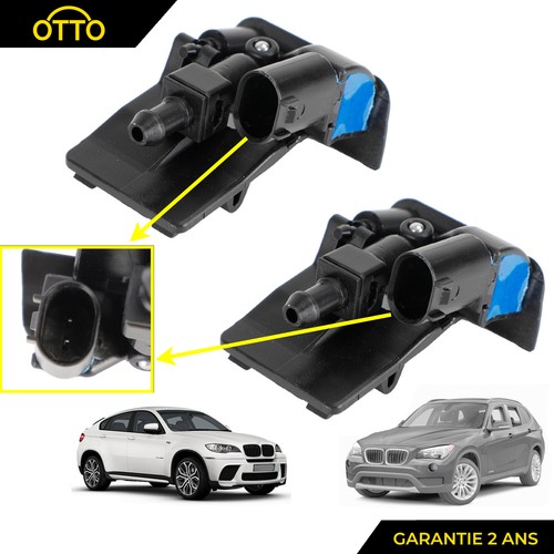 X2 Buse Gicleur Lave Glace Pare Brise BMW X1 E84 X6 E71 E72 61667183343 ...
