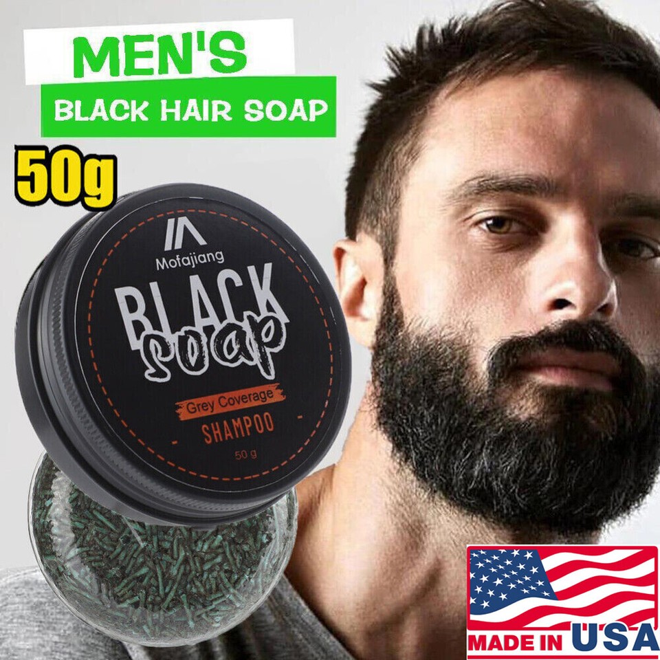 4x Gray Gone Soap - Gray Gone Bar Shampoo, Gray Hair Coverage Soap for ...