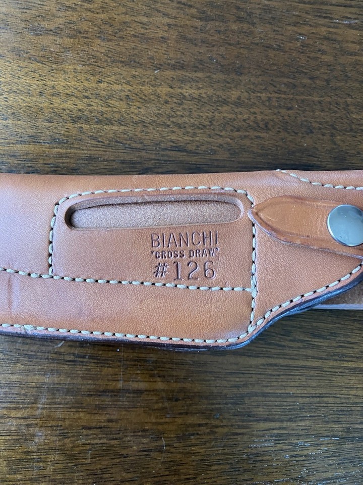 Bianchi Cross Draw Holster #126 | eBay