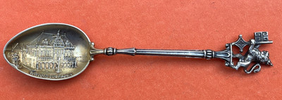 BREMEN GERMANY DEUTSCHLAND STERLING 800 SILVER SOUVENIR SPOON | eBay