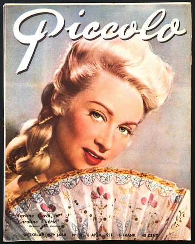 Piccolo 1951 Martine Carol Laurette Luez Gloria DeHaven Marilyn Monroe ...