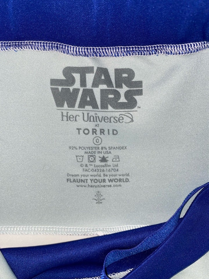 Star Wars Her Universe R2D2 Cosplay Dress Torrid Plus Size 0 | eBay