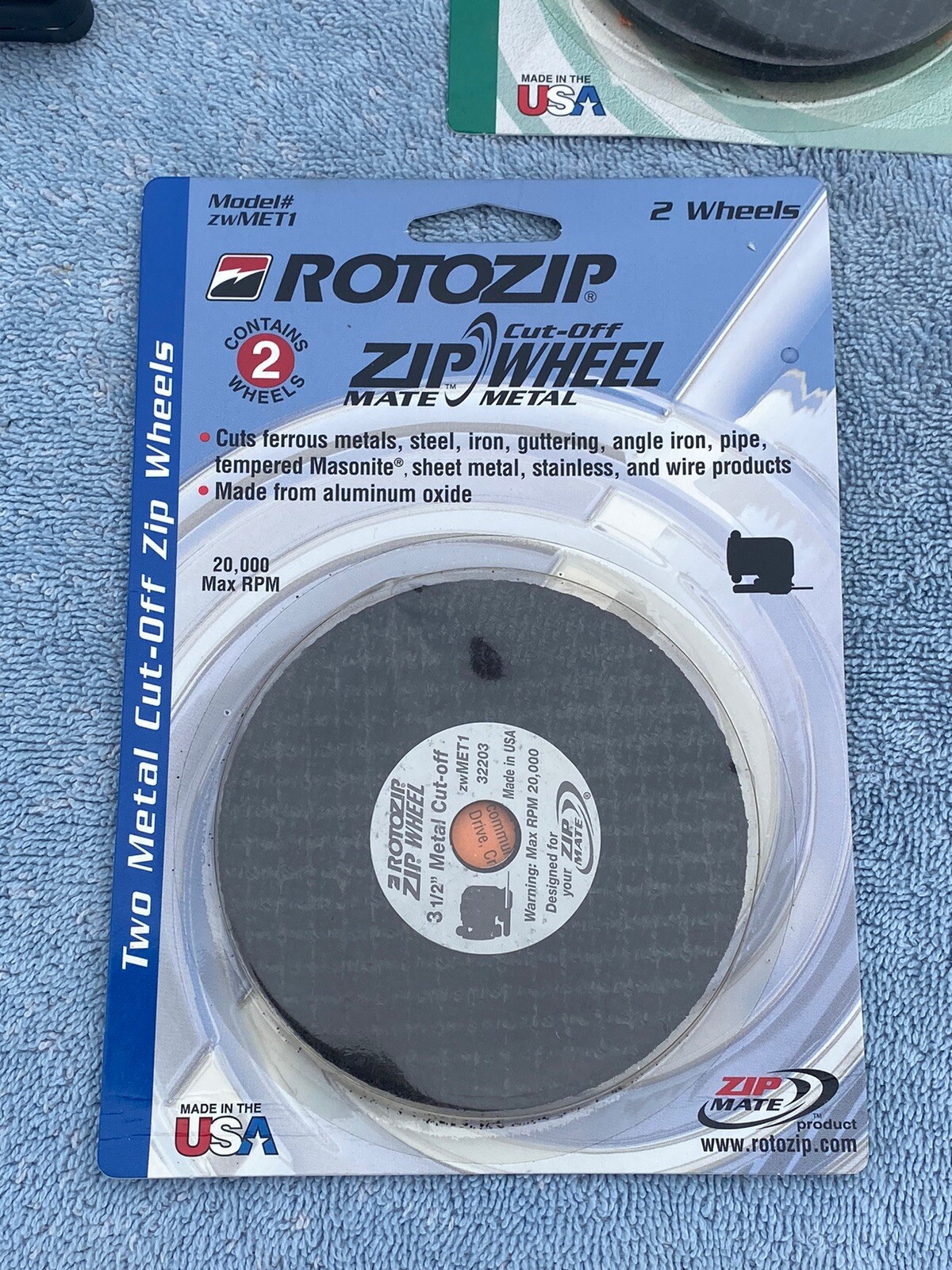 Rotozip SCS01 Spiral Saw & Circle Guide ZM101 Zip Mate Attachment & New ...