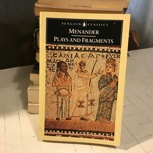 menander plays and fragments book pb penguin classics '87 homer greek ...
