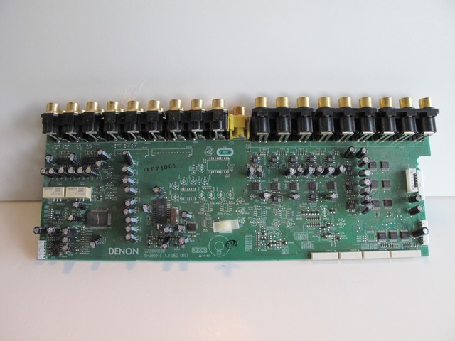 DENON A. VIDEO UNIT 1U-3800-1 A30C5 2223800205 for sale online | eBay