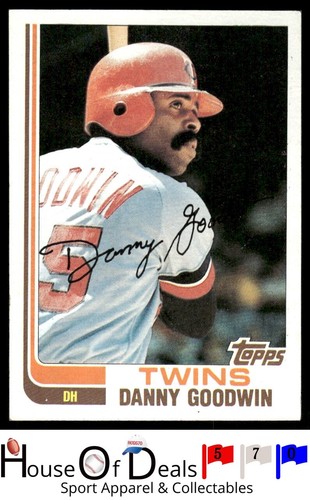 1982 Topps #123 Danny Goodwin Minnesota Twins Baseball Card | eBay
