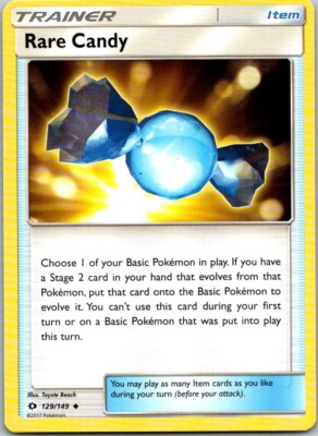 Pokemon Rare Candy - 129/149 Uncommon Free Shipping! | eBay