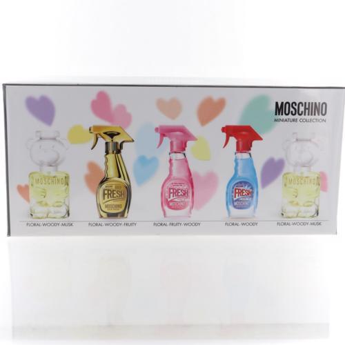 MOSCHINO VARIETY SET by Moschino 5 PIECE GIFT SET - 0.17 OZ EAU DE ...