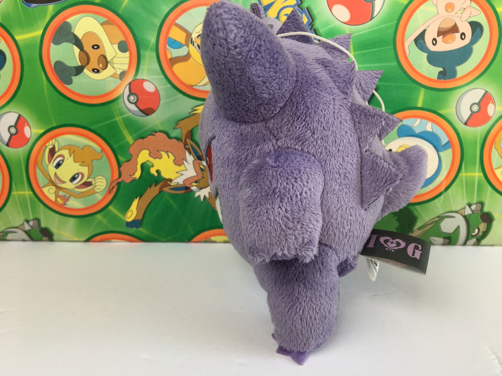 Pokemon Plush Gengar I Love Gothic Goth Mascot UFO Stuffed figure Doll ...