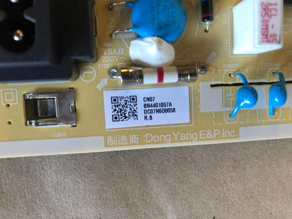 Samsung QN43Q60TAF BN44-01057A (L43S6_TDY) Power Supply QN43Q60TAFXZA ...