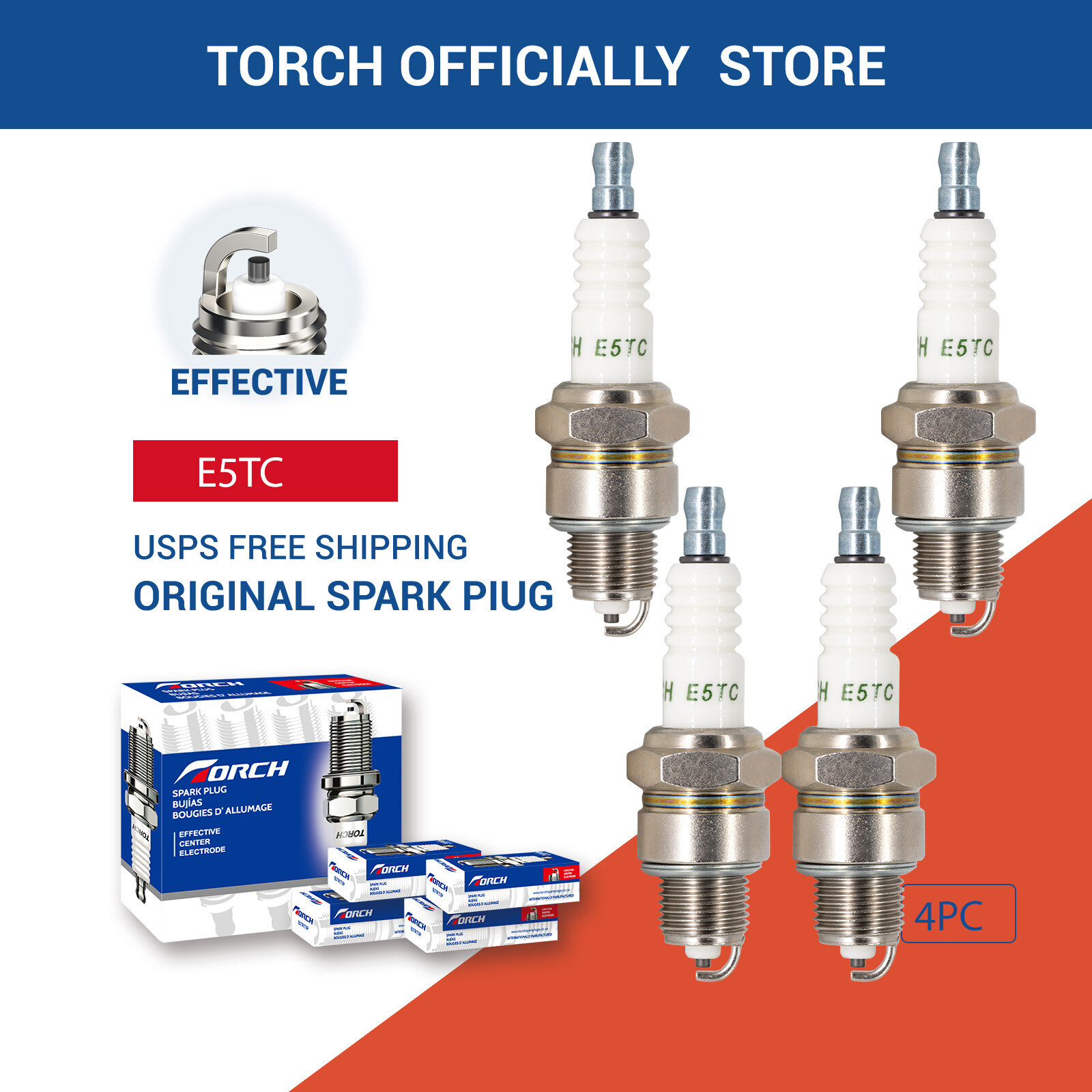 Torch E5TC - Alternative spark plugs