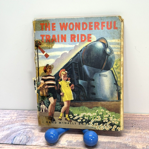 The Wonderful Train Ride By R.C. Weir, Rand McNally Elf Book Trains Vtg ...