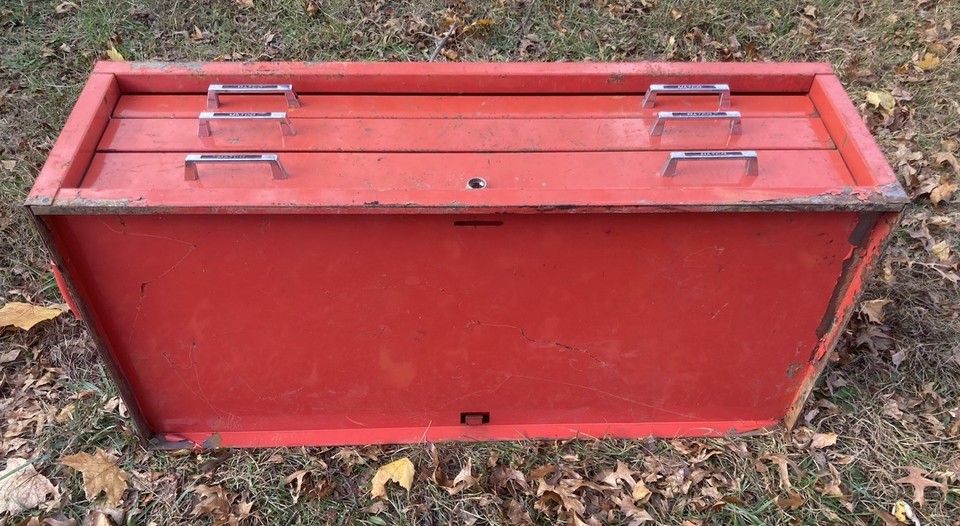 Vintage Original 1982 Matco Middle Intermediate Tool Stack Toolbox Box ...