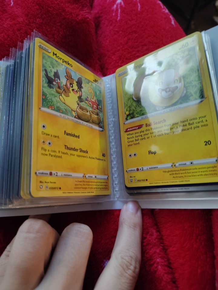 Pokemon 50 Cards + Mini Binder | eBay UK