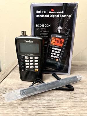 Uniden Bearcat BCD160DN Handheld Digital Scanner (open Box) | eBay
