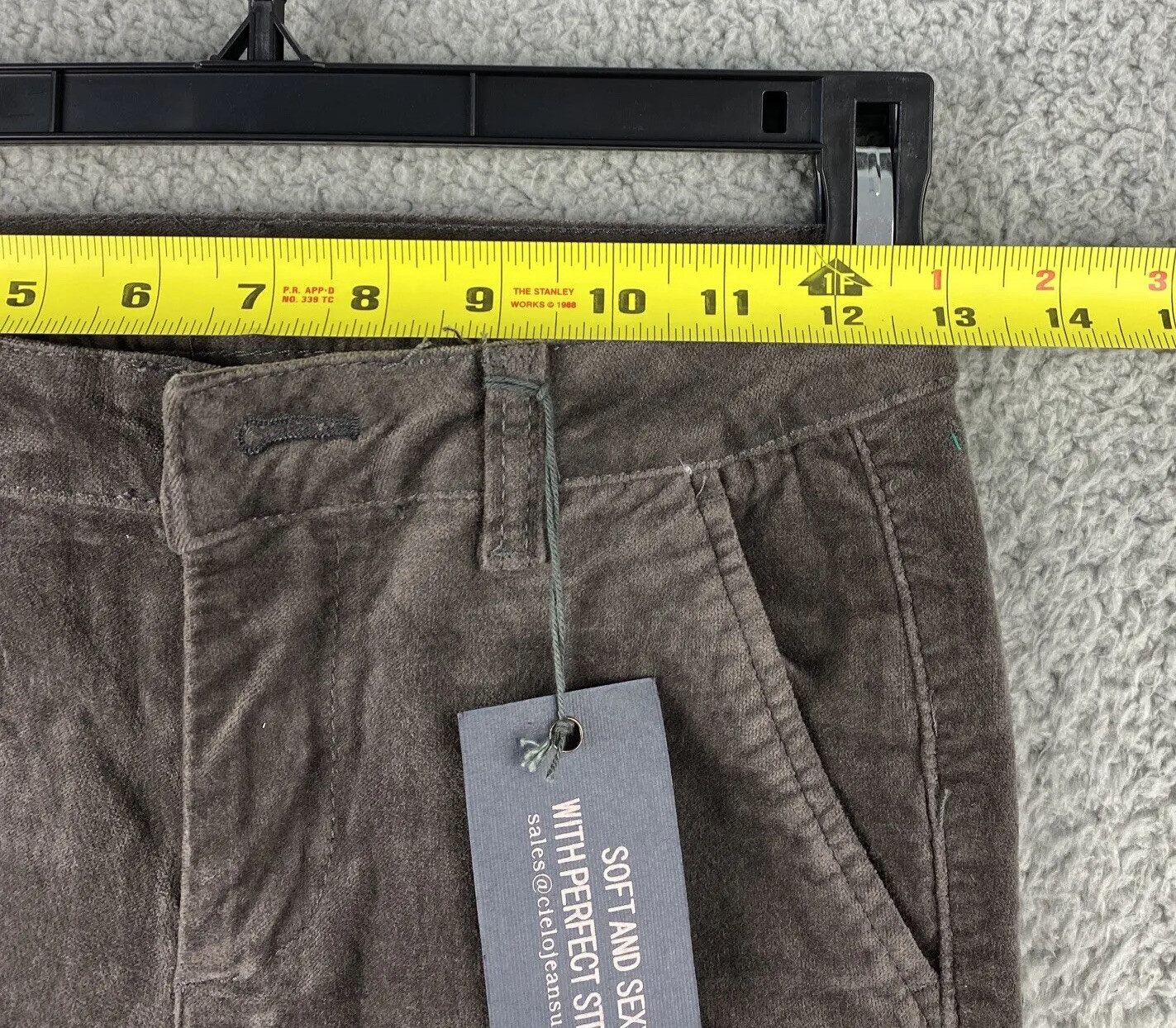 Cielo Jeans Trouser Dress Pants Women's Size 1 Coral Stretch Mauve/ 37 ...