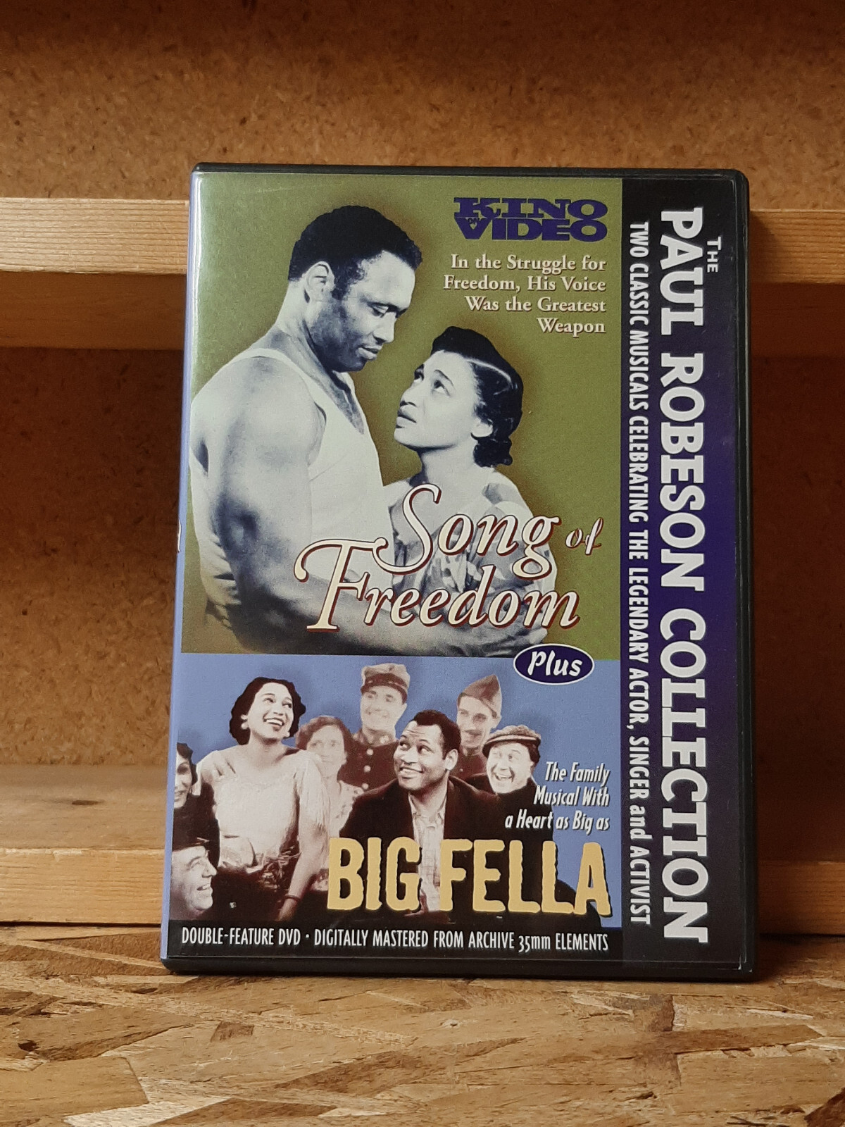 PAUL ROBESON COLLECTION DVD SONG OF FREEDOM BIG FELLA Kino Video J ...