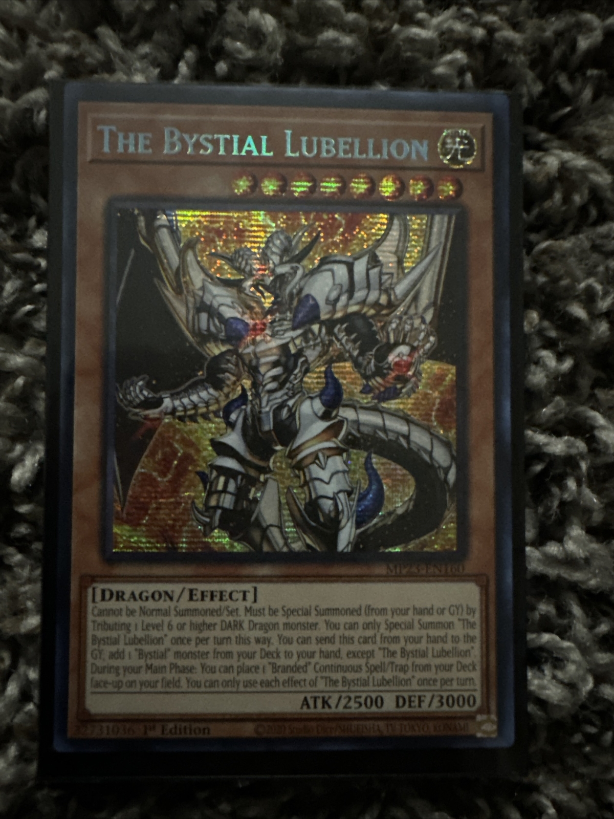 Yu-Gi-Oh! TCG The Bystial Lubellion Darkwing Blast DABL-EN009 1st ...
