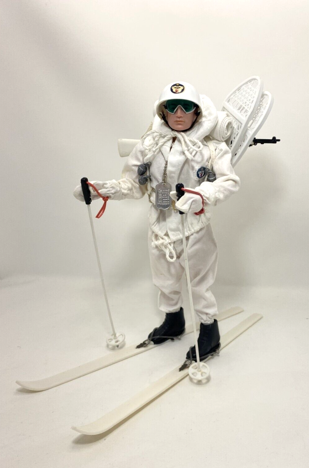 Vintage Action Man Ski Patrol Mountain Artic Talking Commander Hard ...