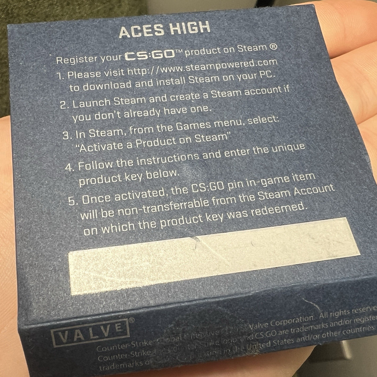 CSGO Series 3 Collectible Pin - Aces High - Unscratched Code - CS GO | eBay