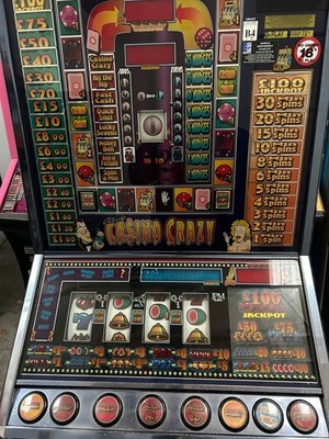 JPM CLASSIC CASINO CRAZY FRUIT MACHINE, BANDIT, ELEKTRA CAB, RETRO FOR ...