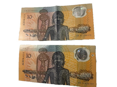 2 x 1988 AUSTRALIAN $10 DOLLAR RARE BICENTENNIAL BANK NOTES | eBay UK