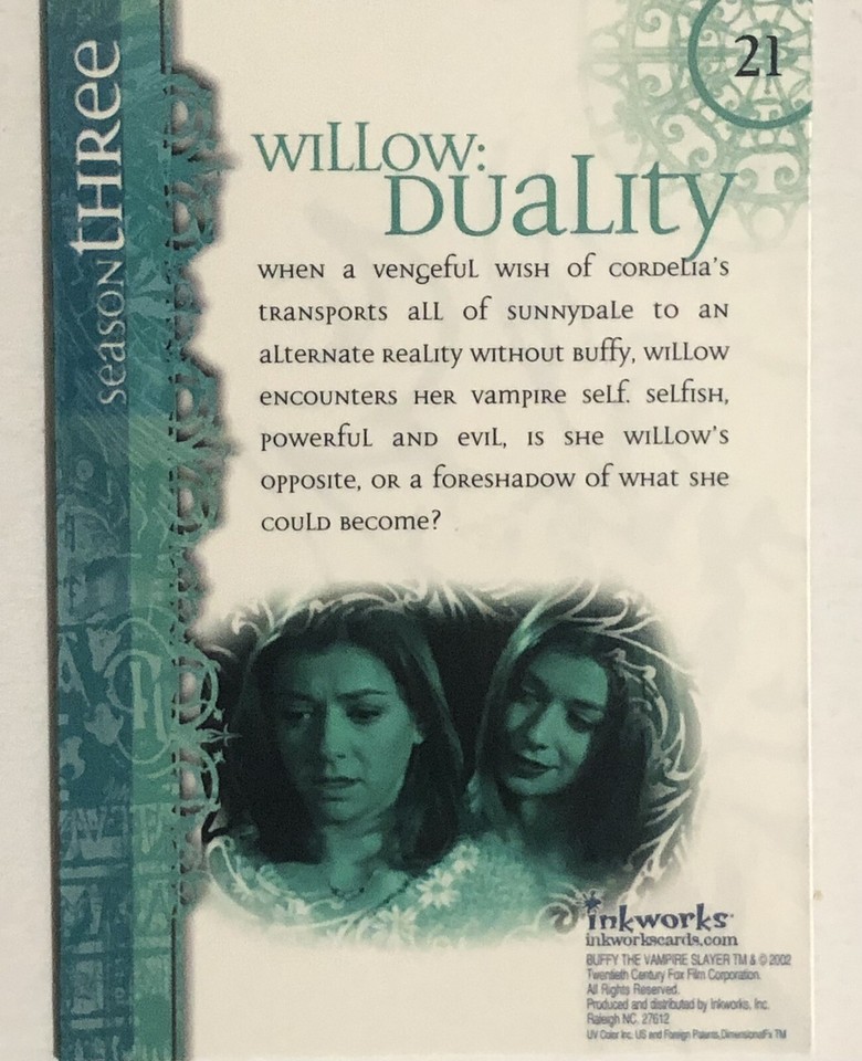 Buffy The Vampire Slayer Trading Card Evolution #21 Alyson Hannigan | eBay