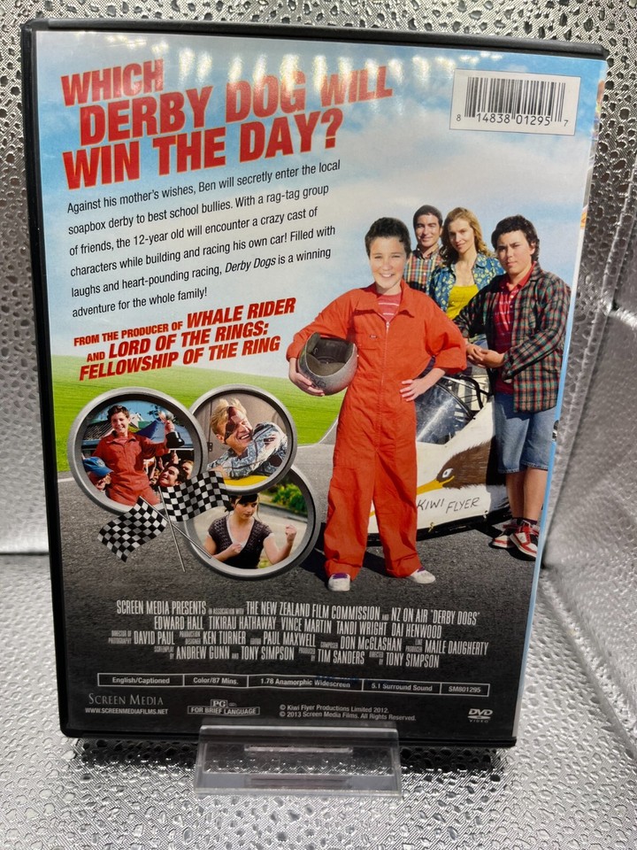 Derby Dogs (DVD 2013) Edward Hall Tikirau Hathaway Vince Martin Screen ...